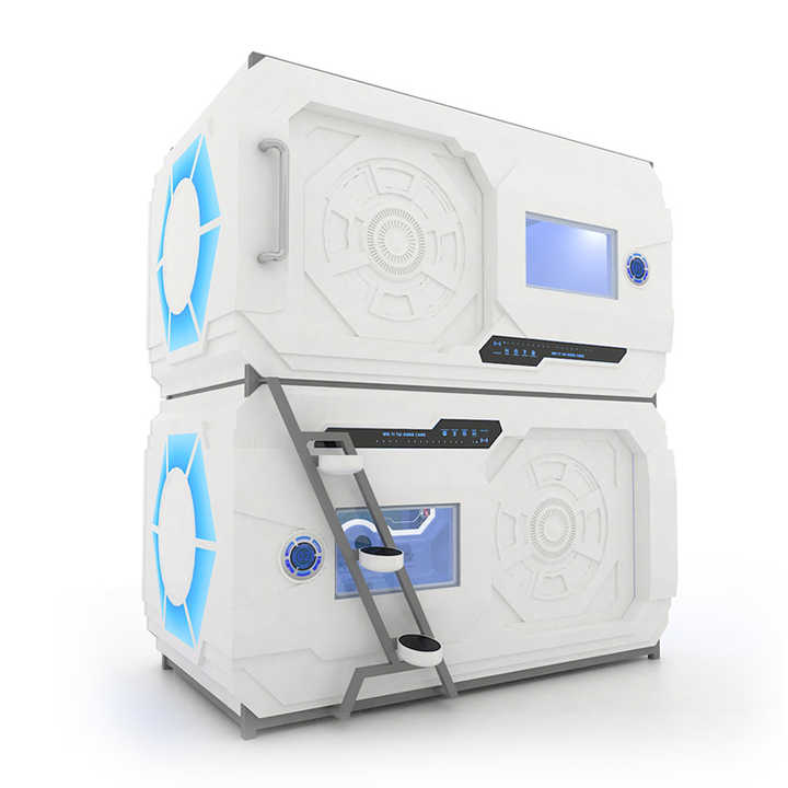 Modern White Soundproof Capsule Beds for Hotels & Hostels - OEM