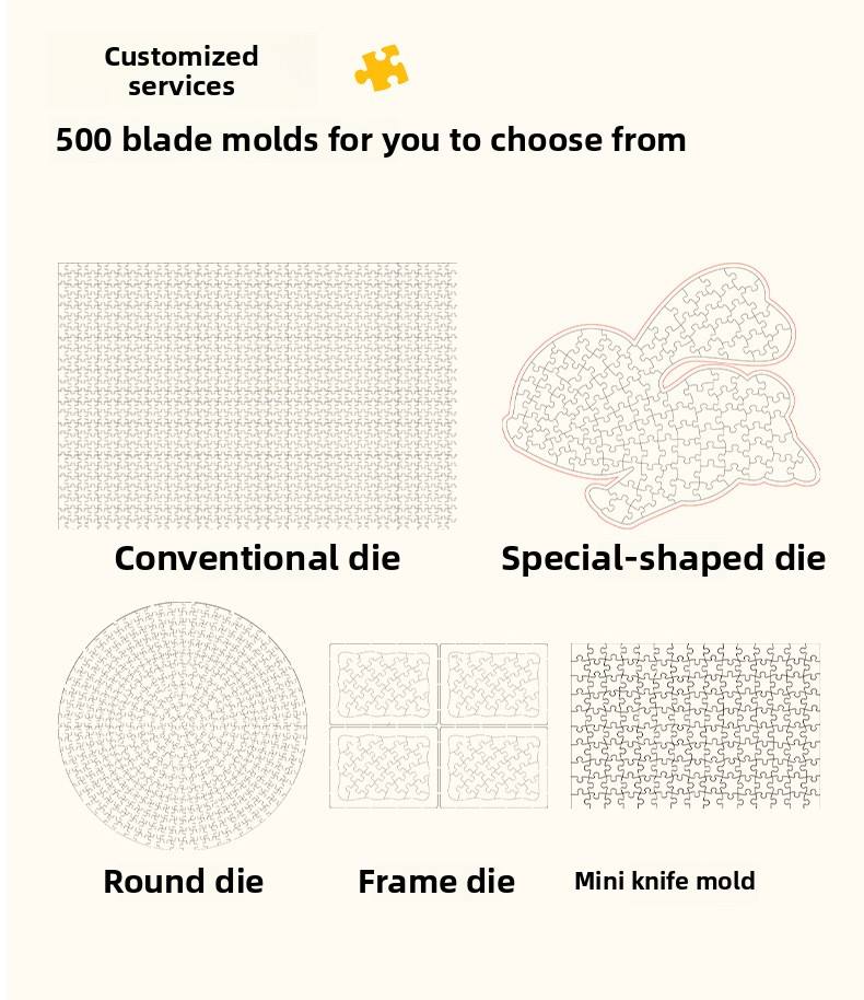 Private Customization Paper Wood Plastic Educational Jigsaw Puzzles ...