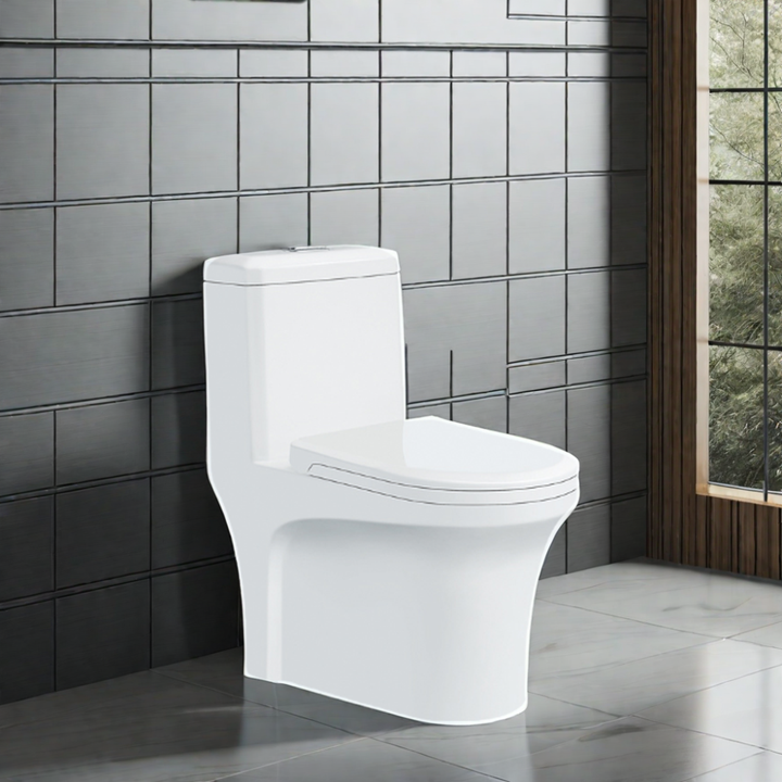 KAWAL Modern Ceramic PP Super Swirl Conjoined Elongated S-Trap 1280 ...