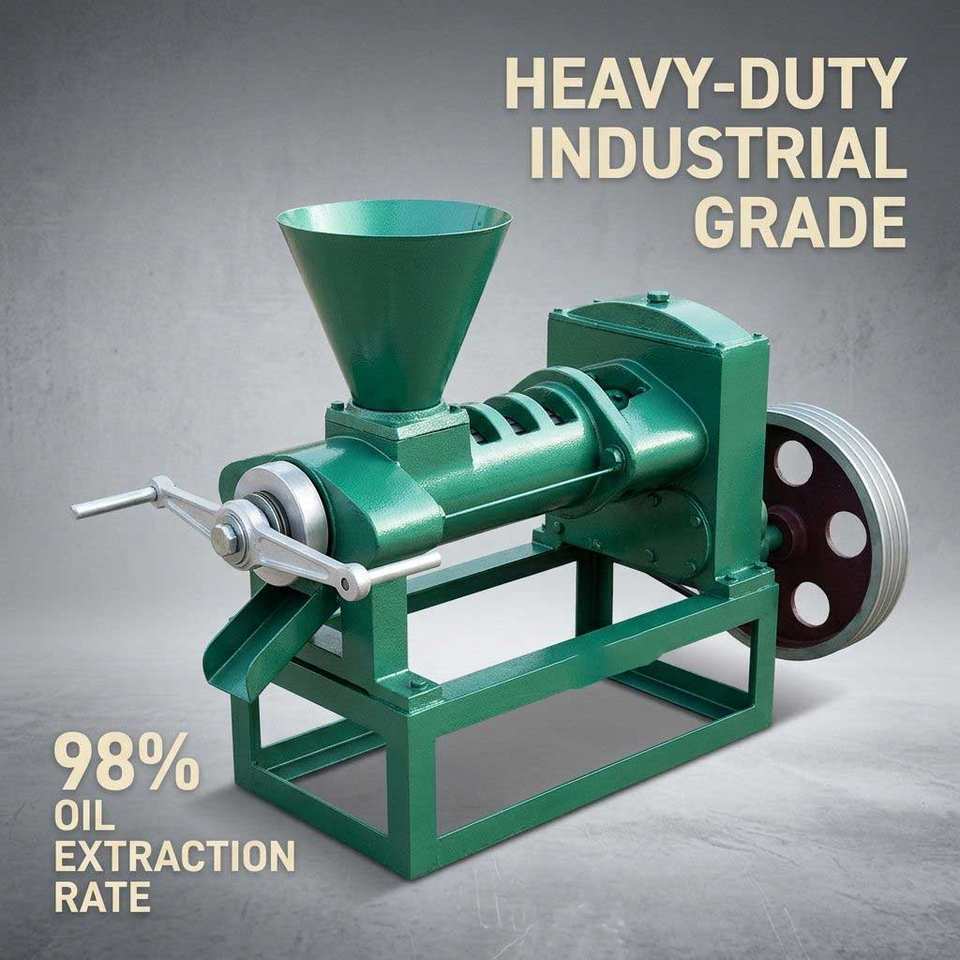 New Cold Press Oil Extraction Machine Automatic Groundnut Soybean ...
