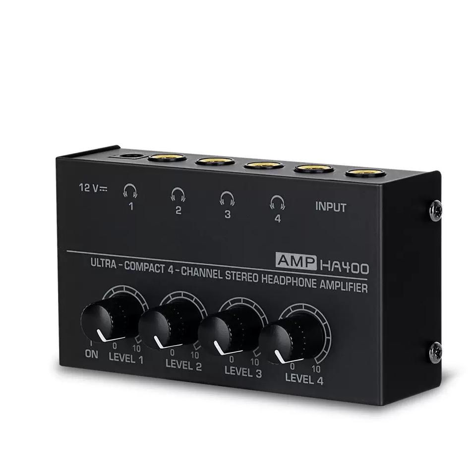 4-channel Headphone Amplifier Suitable for Mixer Monitoring Amplifier ...