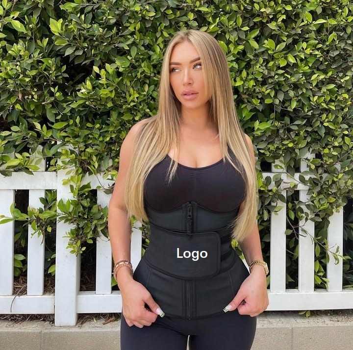 Plus Size Shaper Gaine Ventre Plat Latex Waist Trainer Gaine ...