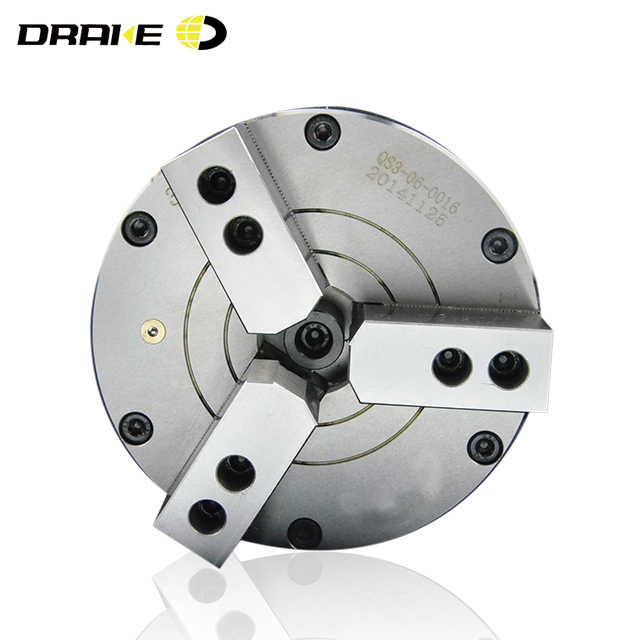 3 Jaw Solid Pneumatic Chuck Built-in Cylinder Chuck for Machining ...