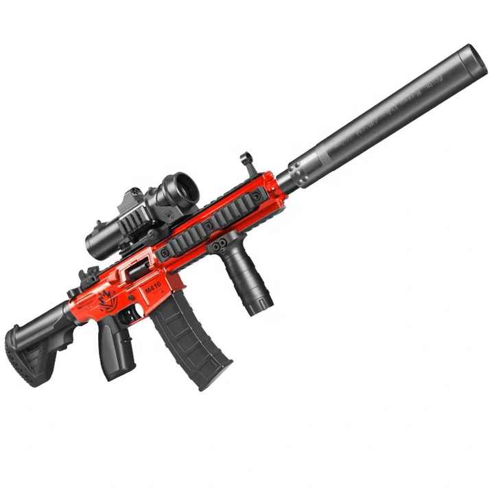 M416 Electric soft bullet toy gun Shell Ejecting Toys for Boys Foam Bullet kids gift outdoor ...