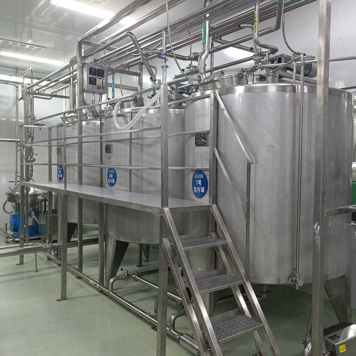 Complete Milk Processing Plant - High Productivity Dairy Line