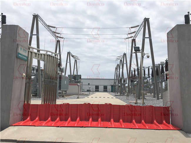 Movable Water Safety Barrier for Power Plant Flood protection Water ...