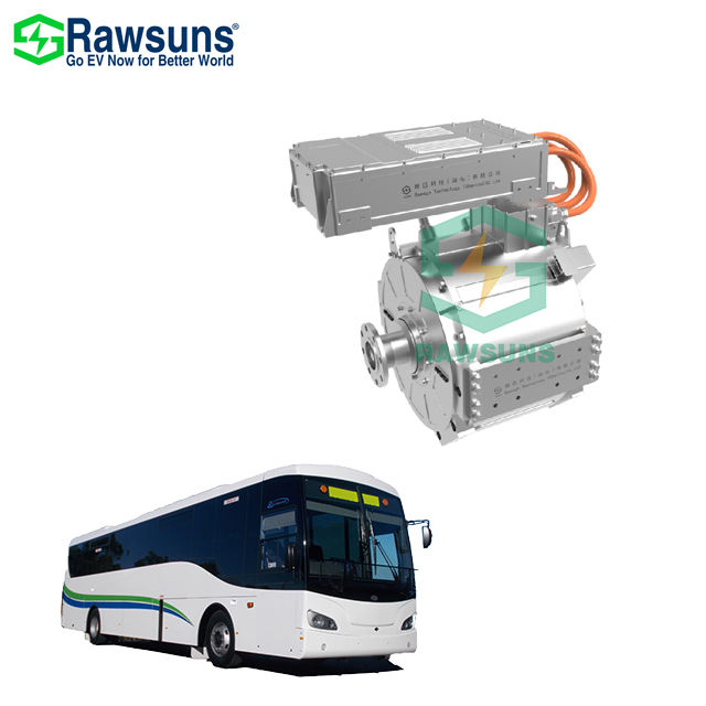 Rawsuns 186KW交流电机和控制器直接驱动系统电动汽车转换套件，用于公共汽车/船/卡车540Vdc永磁同步电机| Alibaba.com