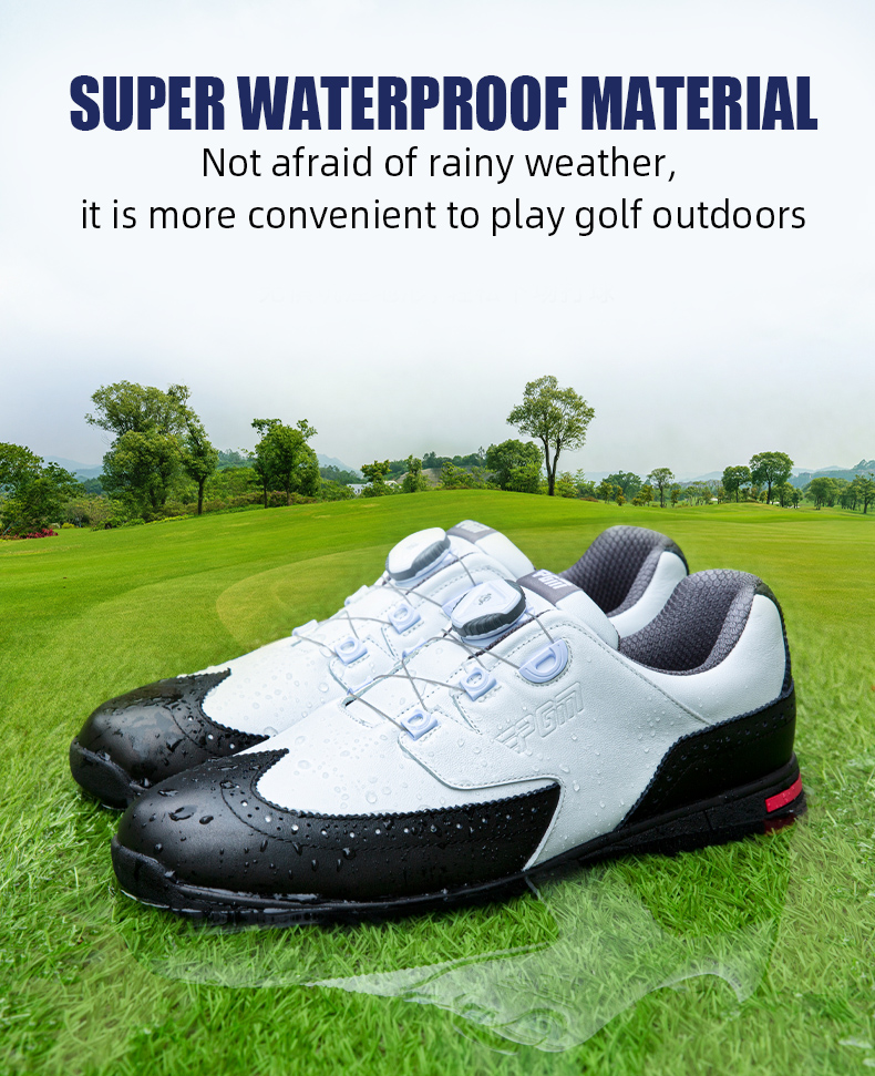 PGM XZ240 genuine leather sport shoes de golf shoes vintage activity ...