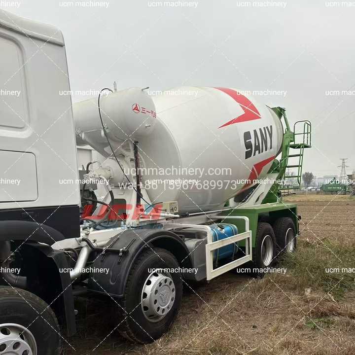 Howo Sany 6x4 12 M3 Mixer Truck Concrete Mixer Machinery for ...