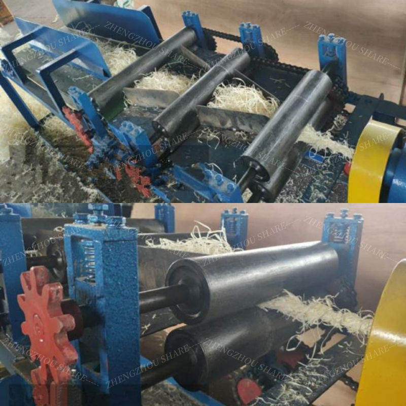 Wood Wool Rope Firelighter Machine for the Production of Rope Wood Wool ...