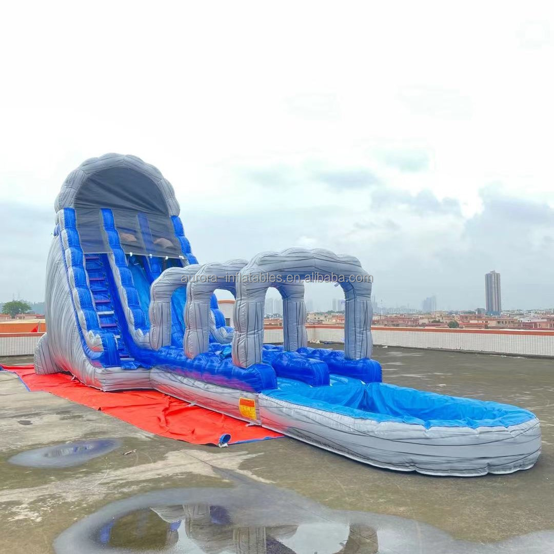 New Design Inflatable Slides China Double Lanes Dry Inflatable Bouncer ...