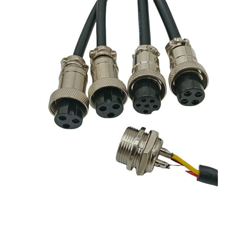 M16 2-8 Pin Male/Female Aerospace Waterproof IP65 Electrical Connectors ...