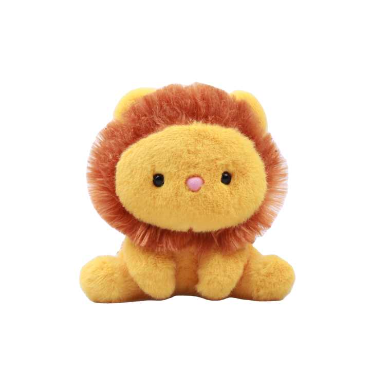 Custom Plush Toys Lion Plush Keychain Toy Cute Soft Toys Long Polyester ...