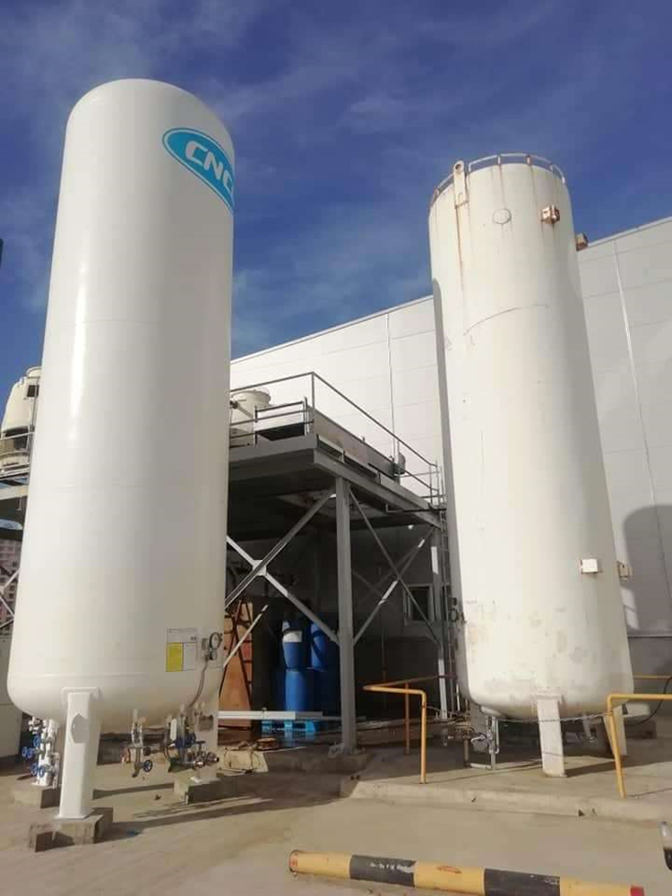 5m3 21.6bar Vertical Cryogenic Liquid Carbon Dioxide Storage Vessel ...