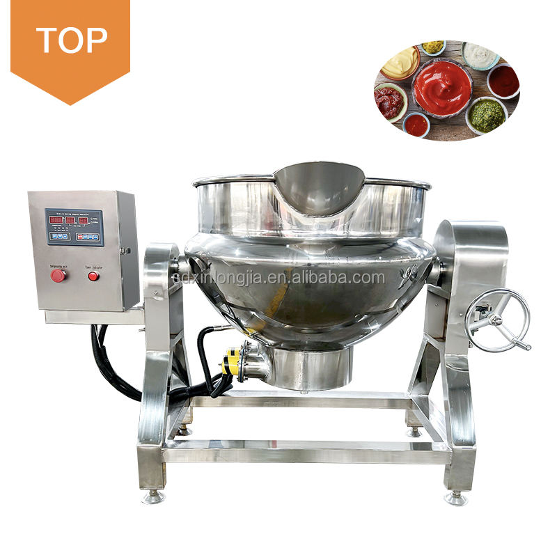 100L/200L/500L/1000L Jacketed Water Kettle Cooking Mixer Electric/gas ...