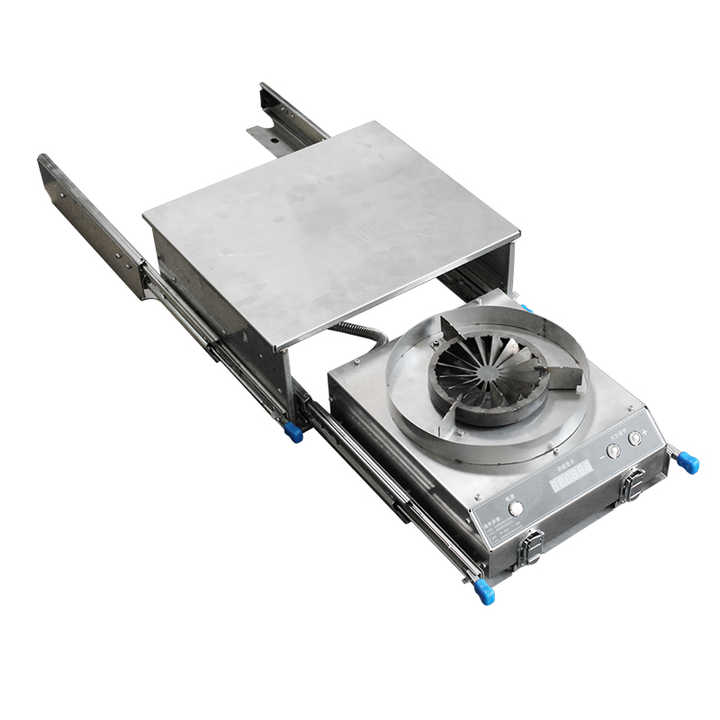 HEYRV RV External Kitchen DC12V 5KW Caravan Stainless Steel Pull Type ...