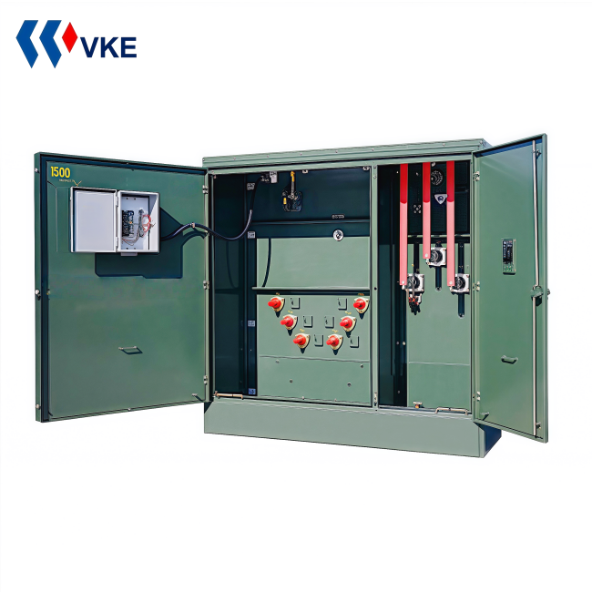 2025VKE Compact Substation 11/0.415kv Pad Mounted Distribution ...