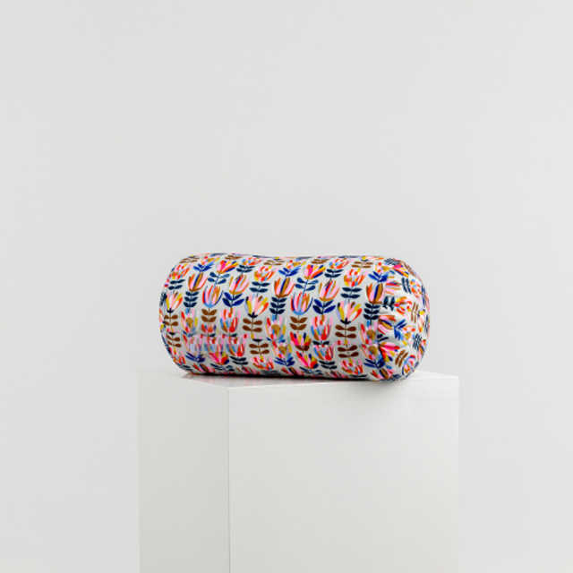 Very Soft Tube Cylinder Shape Sofa Cushion Microbeads Filling Back ...