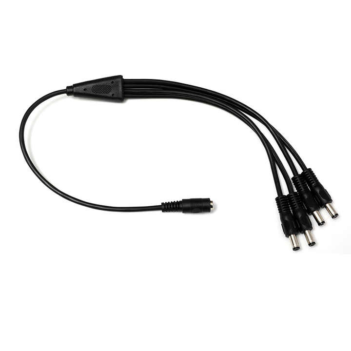 1 to 4 Way DC Cable for Cameras - Power Splitter (SP1-4H)