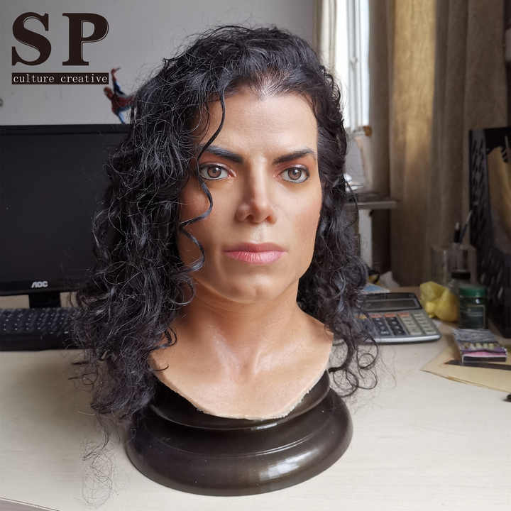 Hyper Realistic Lifesize MJ Silicone Figure for Collectors