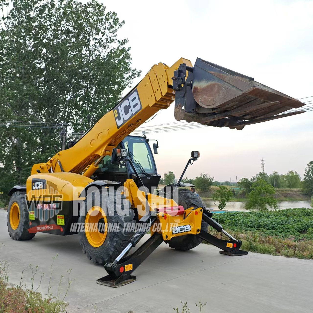 Streamline Your Operations with Reliable jcb used telescopic forklift ...