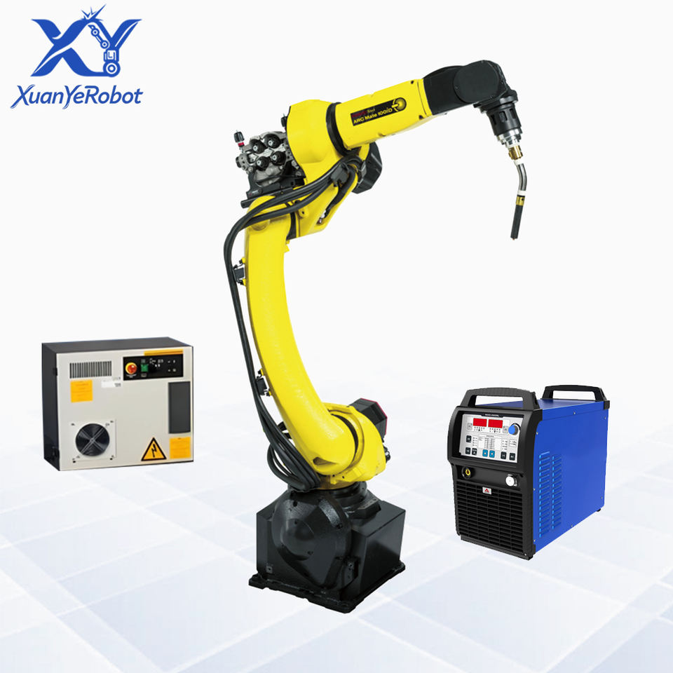 Fanuc 6-Axis Welding Robot Arm System PLC Core Servo-Electric Drive ...