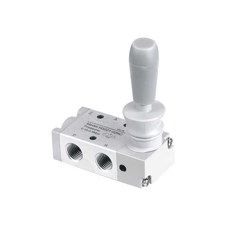 Customizable Manual Spring Reset Hand Lever Valve 5 Way 3 Way Hand ...
