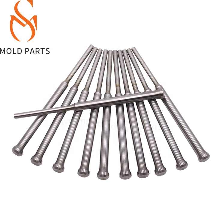 Mold Straight Ejector Pin Flat Ejector Pins Mold Component Ejector Pins ...