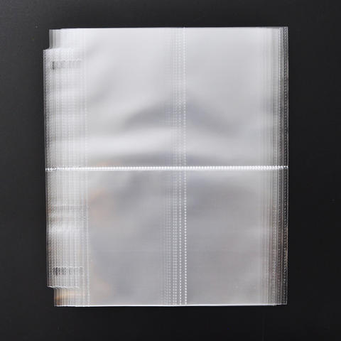 A4 Size PP Plastic Sheet Protectors - Transparent & Durable