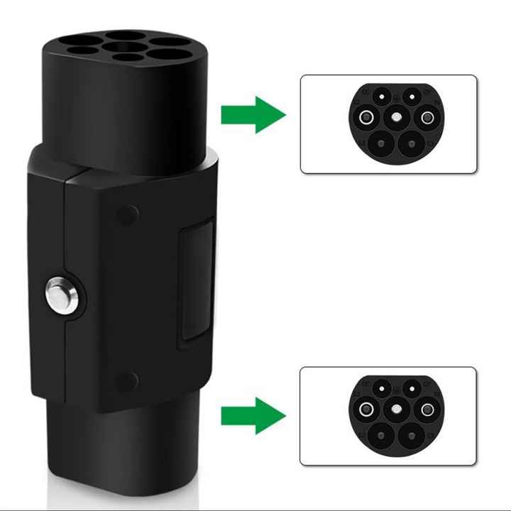 BYD Electric Vehicle Adapter 32A 220V/380V Type 2 to GBT Converter ...