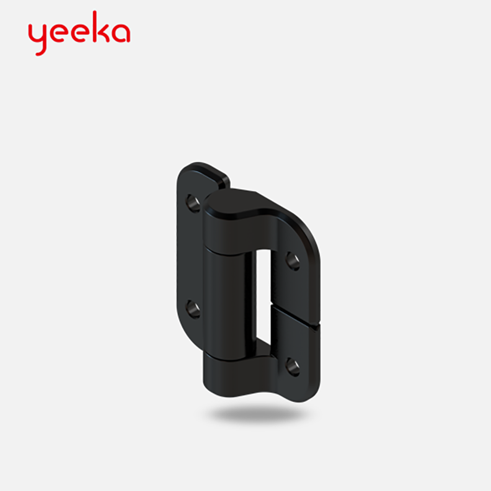 Yeeka 2119 180 Degree Screw-on Torque Hinge Black Smooth Powder Coated ...