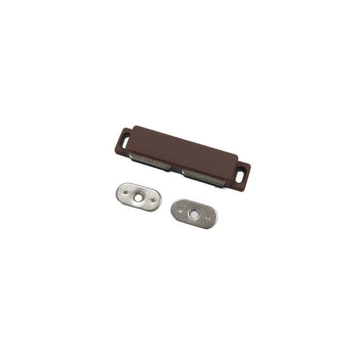 Plastic Brown Door Stopper for Cabinet Wardrobe Magnet Catch Latch for ...