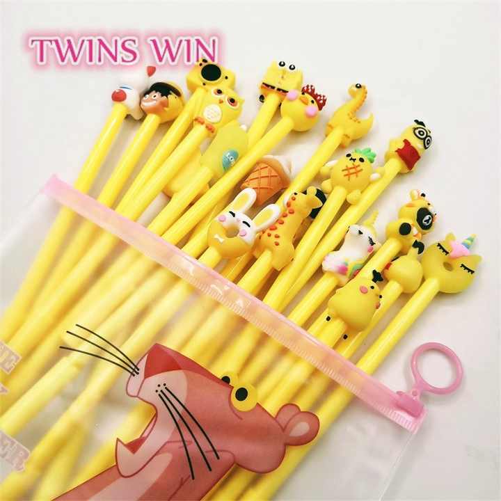 Customize Color Cute Cartoon Gel Pens Bulk Long-Lasting Kawaii Gel Ink ...