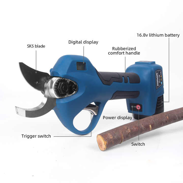High Carbon Steel Long Pole Pruner Straight Thick Branch Scissors 100 ...