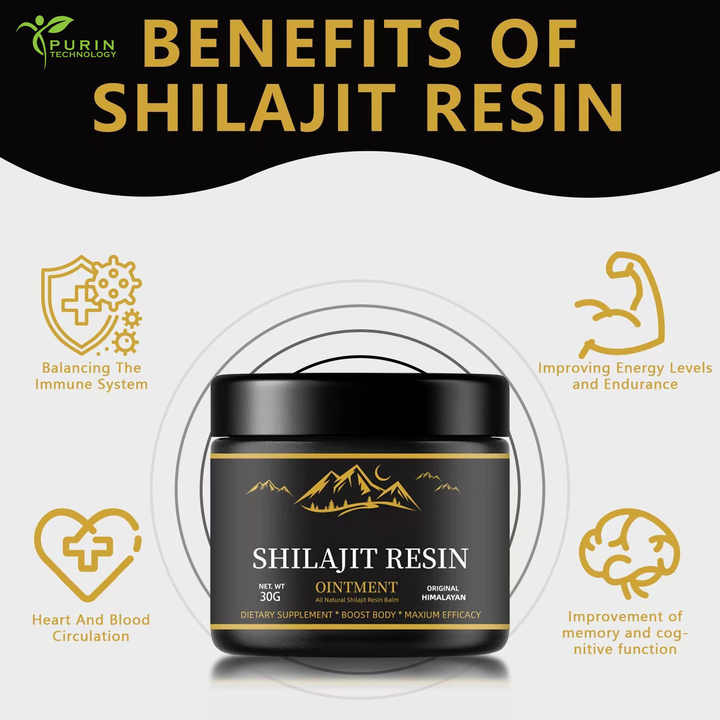 Premium Shilajit Resin Paste for Energy and Vitality Supplements ...
