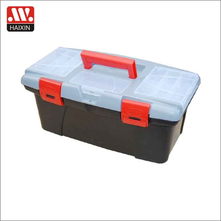 Haixing Plastic Portable Heavy Duty Toolbox Storage Organizer Tools Case Hardware Tool Box ...