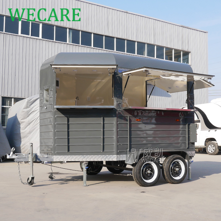 Mobile Beer Carts - Stainless Steel Food Trailer with Sink