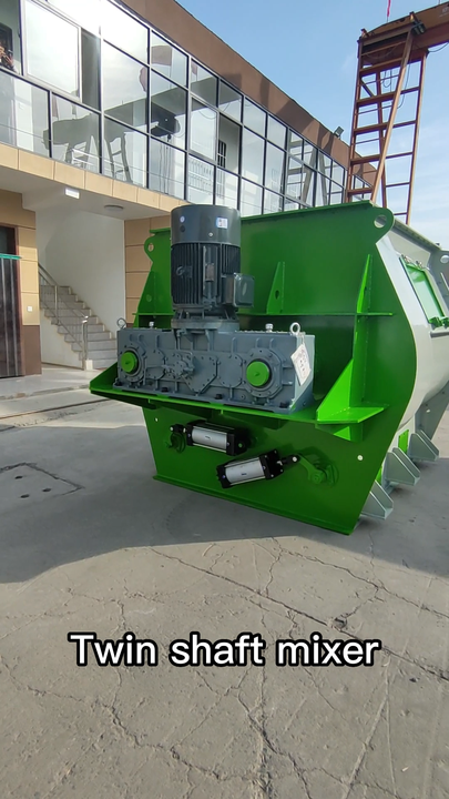 Double Twin Shaft Agravic Paddle Mixer Blender Machine Wall Putty ...