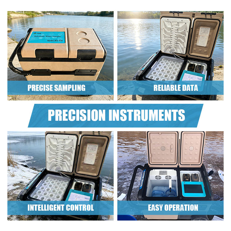 Wastewater Treatment Water Sampler Accurate Volume Calibration Power ...