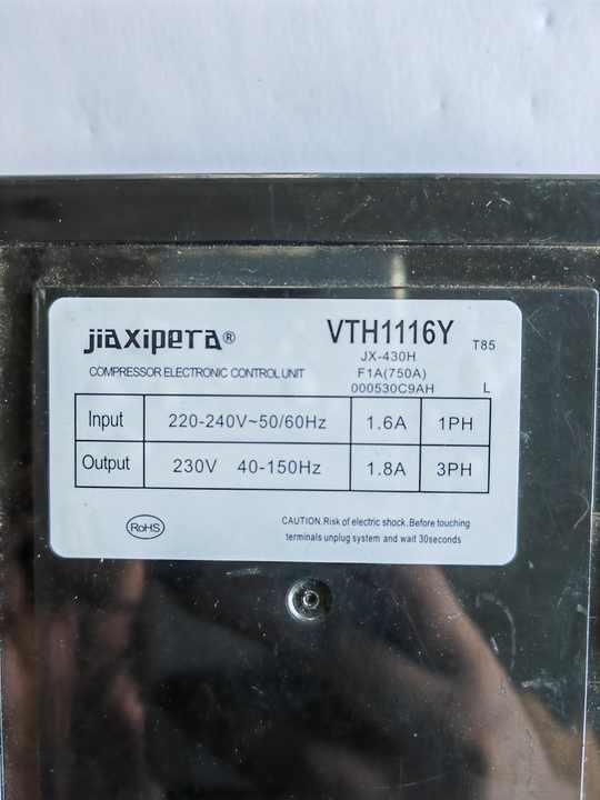 Jiaxipera Fridge Compressor VTH1116Y - Inverter Board
