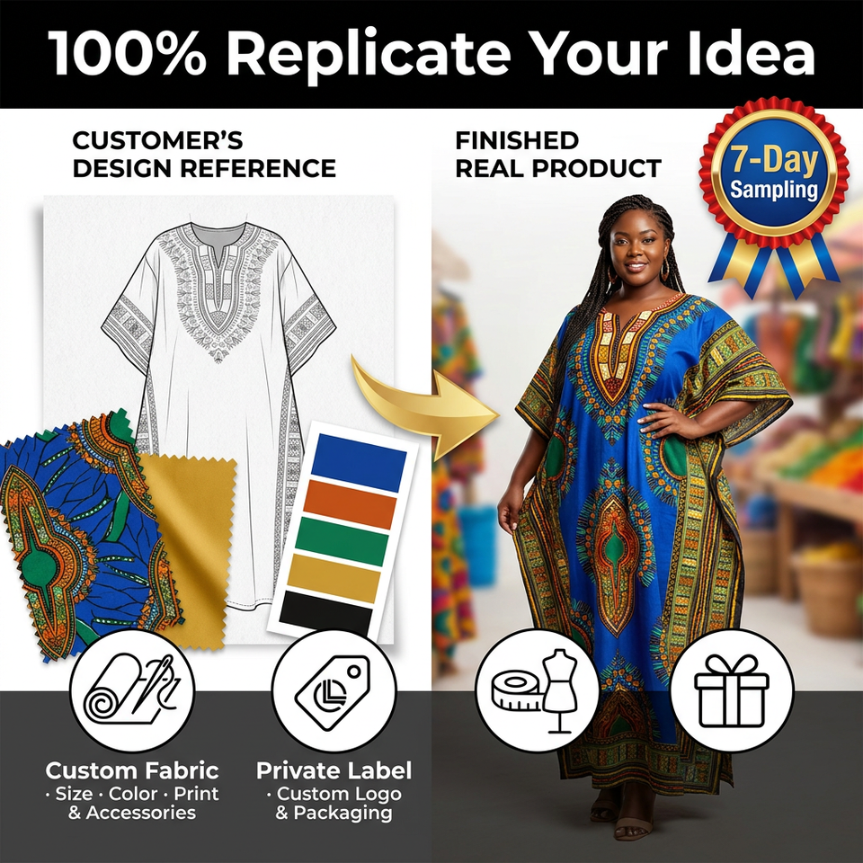 Bulk Muslim Dress for Women African Kaftan Maxi with Hijab Stripe Color ...