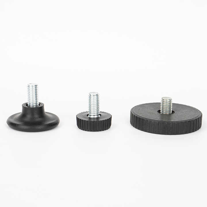 Furniture Adjustable Leveling Feet Plastic Round Tube Inserts Kit ...