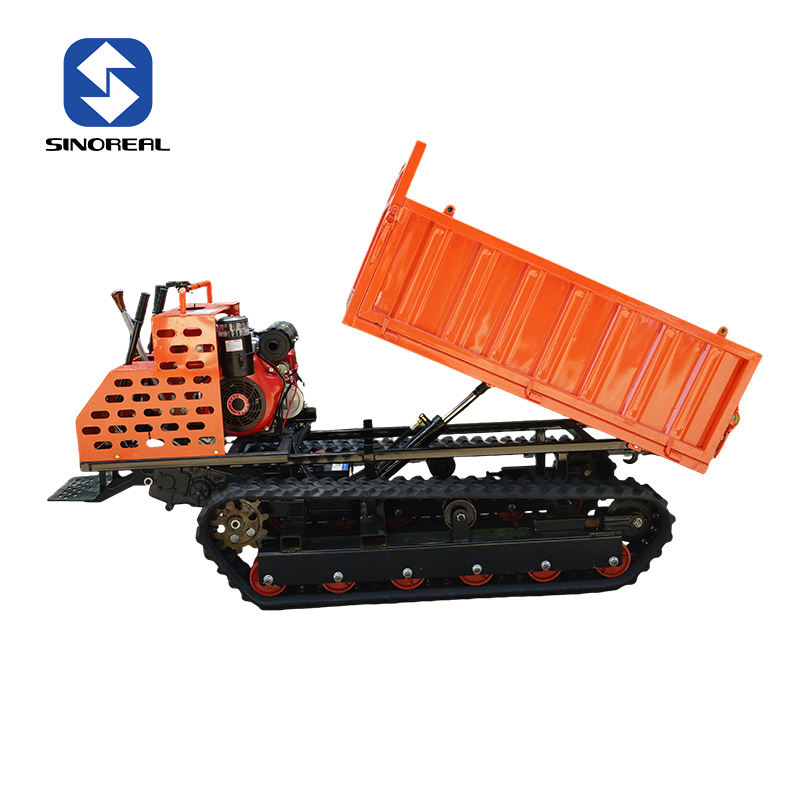 Tracked Dump Trucks with Diesel Engine Capable of Carrying 2 Tons All ...
