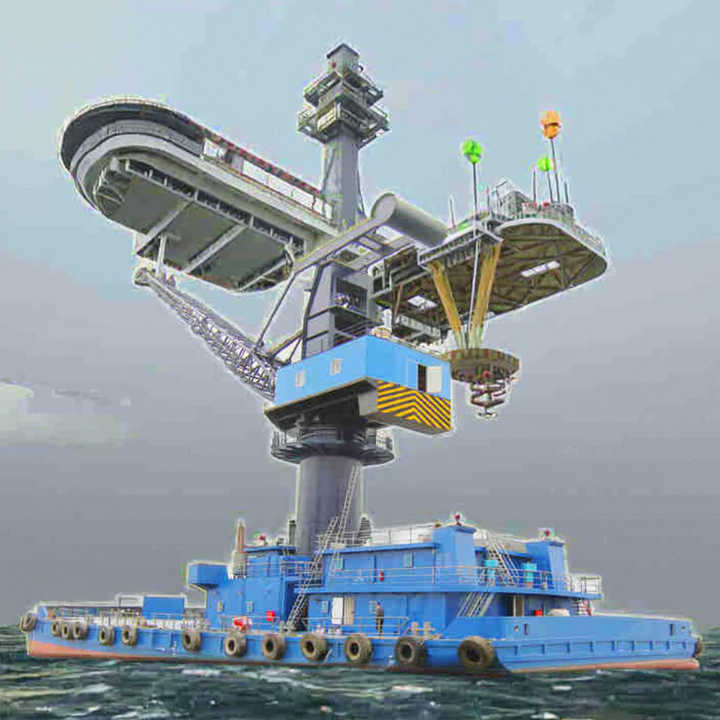 Floating Crane Repair & Maintenance for Africa/Balikpapan Indonesia ...