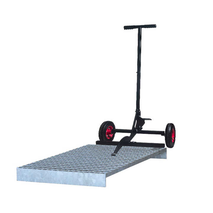 Heavy Duty Grate Lifter Trolley - Efficient Grate Removal