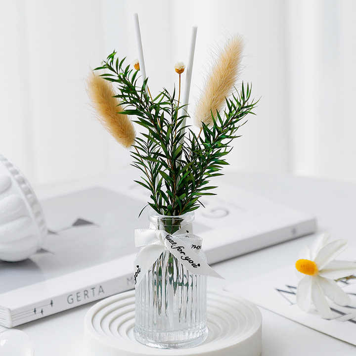 Nordic Style Dried Flowers Flameless Aroma Diffusers Indoor Scenting ...