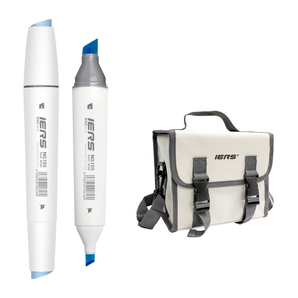 IERS Custom Large Drum Easy Blending Artist Markers Set of Artists ...