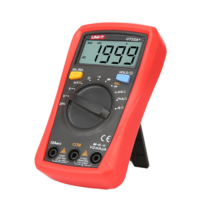 Uni-t Ut33a+ Size Digital Multimeter With Capacitance/ncv/diode Test ...