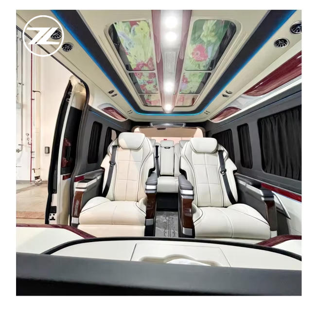 VIP Luxurious Van Seat Car Interior Upgrade Complete Modification Plan ...
