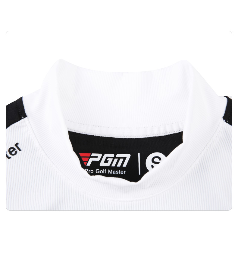 PGM YF545 ladies plain white golf t shirts poly spandex soft golf ...